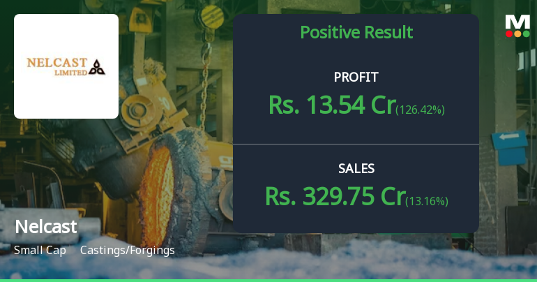 Nelcast Reports Strong Financial Growth and Improved Profitability ...