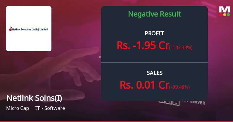 Netlink Solutions Reports Significant Decline in Financial Performance ...