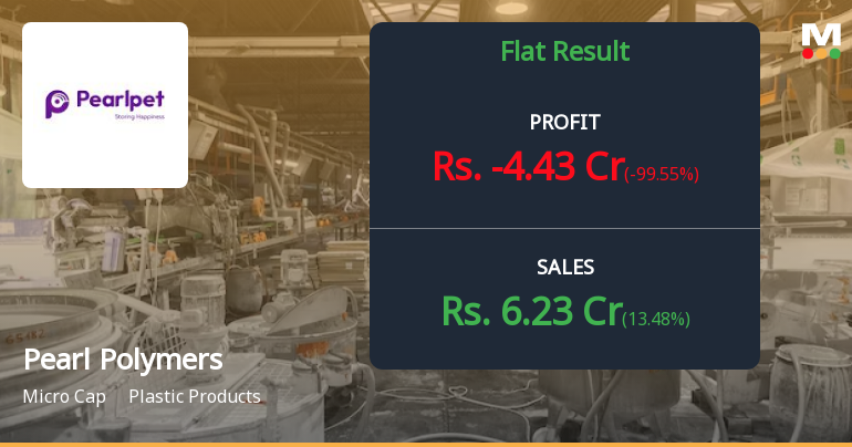Pearl Polymers Reports Mixed Financial Results Amidst Sal...