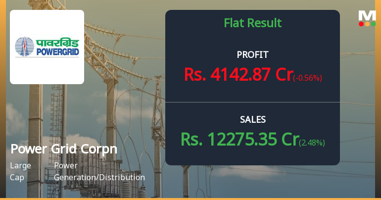 Power Grid Corporation Reports Mixed Financial Results Amid Industry ...