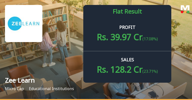 Zee Learn Reports Flat Financial Performance Amid Mixed Trends in May ...