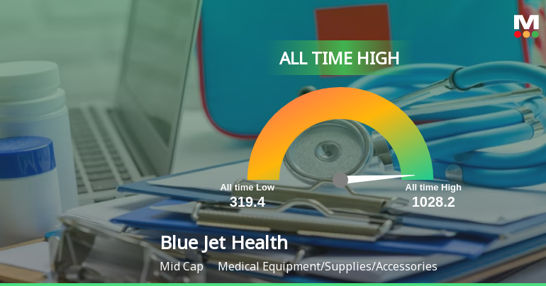 Blue Jet Healthcare Stock Reaches All-Time High, Signaling Strong ...
