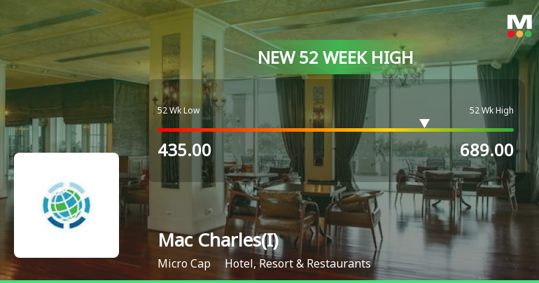 Mac Charles Stock Hits New High Amid Strong Market Perfor...