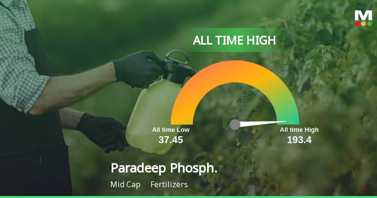 Paradeep Phosphates Stock Reaches All-Time High Amid Strong Fertilizer ...