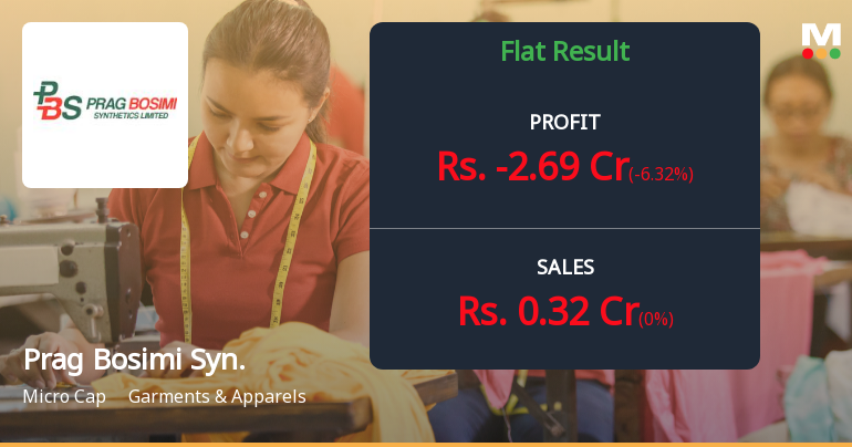 Prag Bosimi Synthetics Reports Stagnant Financial Performance Amid ...