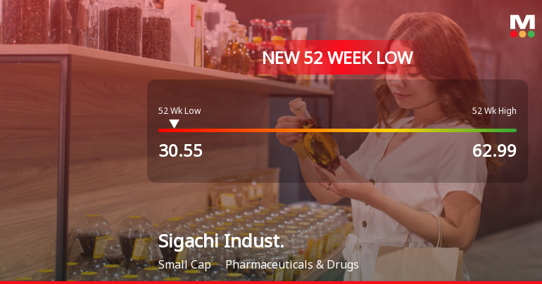 Sigachi Industries Hits 52-Week Low Amid Broader Market Gains and ...