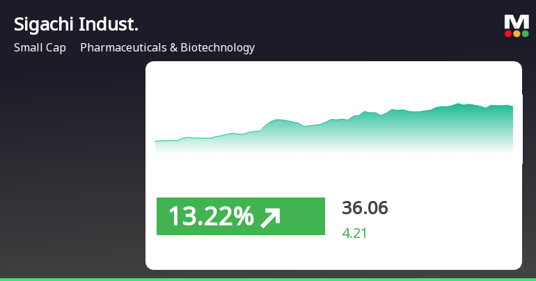 Sigachi Industries Sees Notable Gains Amid Broader Small-Cap Market ...