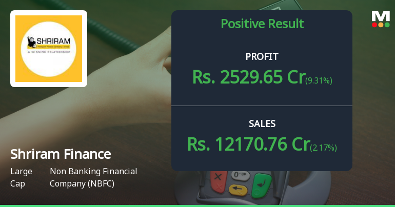 Shriram Finance Q3 FY26: Strong AUM Growth Drives 9% Prof...