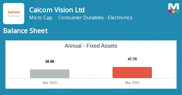 Calcom Vision Ltd Balance Sheet: Consolidated Financial Analysis ...