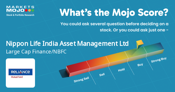 Nippon Life India Asset Management Ltd Share Price - Live BSE/NSE ...