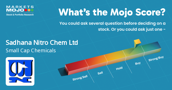 Sadhana Nitro Chem Ltd Share Price - Live BSE/NSE Updates ...