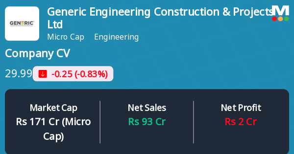Generic Engineering Construction & Projects Ltd Company Profile: Board ...