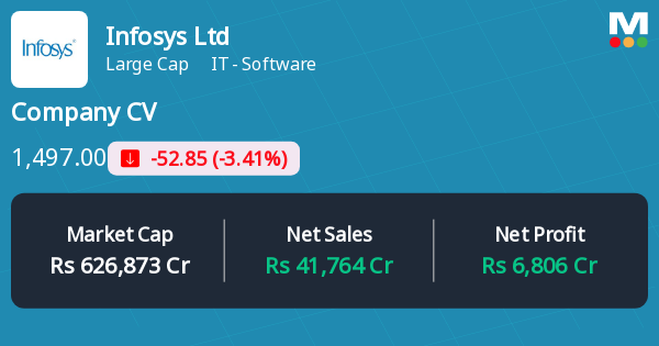 Infosys Ltd Company Profile: Board of Directors, Capital Structure, Raw ...