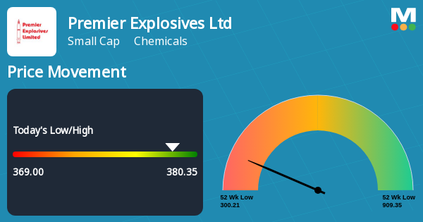 Premier Explosives Ltd (PREMEXPLN) Stock Price Analysis | 52-Week High ...