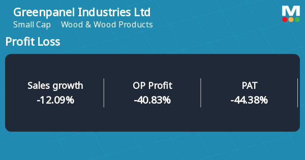 Greenpanel Industries Ltd Profit & Loss Statement: Consolidated ...