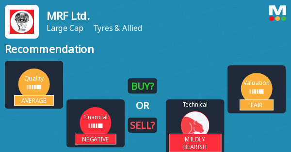 MRF Ltd. (MRF) Stock Recommendation | Score, Valuation, Technicals ...