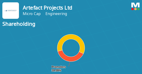 Artefact Projects Ltd Shareholding Pattern: Promoters, FIIs, DIIs ...