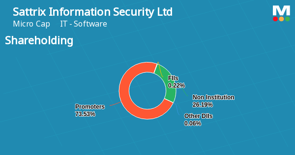 Sattrix Information Security Ltd Shareholding Pattern: Promoters, FIIs ...