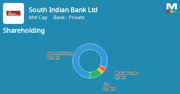South Indian Bank Ltd Shareholding Pattern: Promoters, FIIs, DIIs ...
