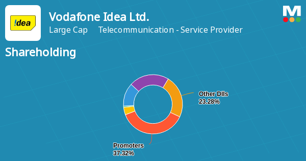 Vodafone Idea Ltd. Shareholding Pattern: Promoters, FIIs, DIIs & Public ...