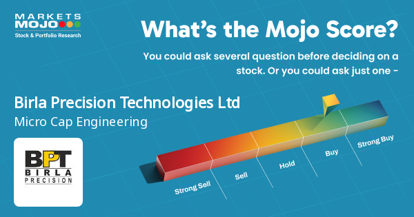 Birla Precision Technologies Ltd () Stock Analysis | Price, Returns ...