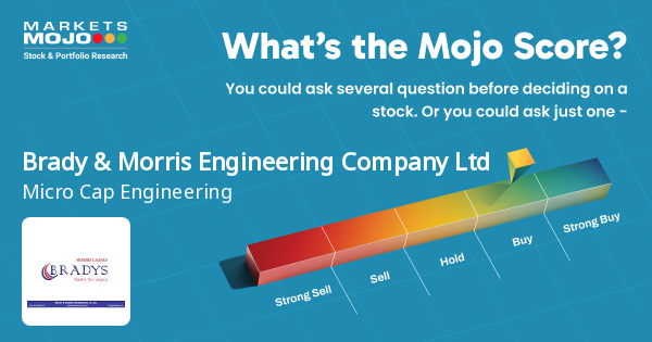 Brady & Morris Engineering Company Ltd () Stock Analysis | Price ...