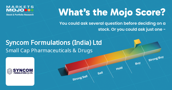 Syncom Formulations (India) Ltd (SYNCOMF) Stock Analysis | Price ...