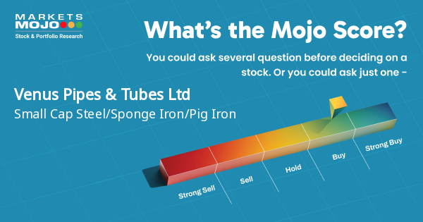 Venus Pipes & Tubes Ltd (VENUSPIPES) Stock Analysis | Price, Returns ...