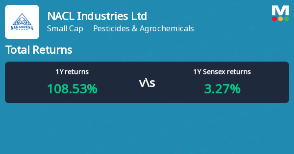 NACL Industries Ltd (NACLIND) Total Returns | Historical Performance ...